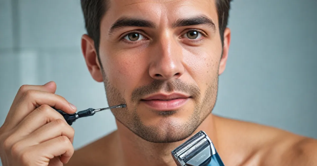 Shaving against the grain with an electric shaver for a closer, safer ...